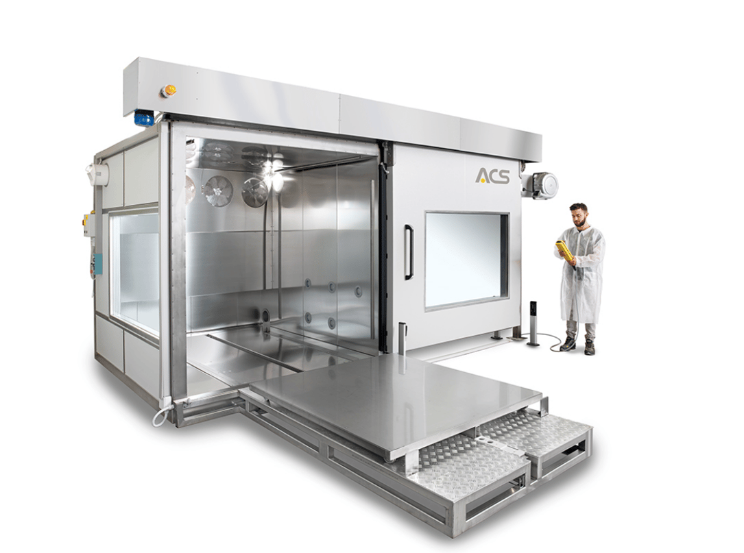 ACS 4. Airbag test chambers